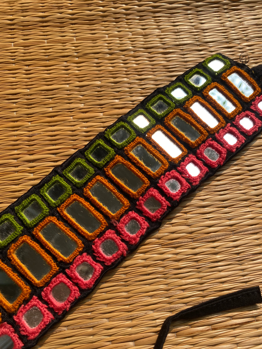 Multi 3 layer Mirror Waist Belt (Sample sale)- 1pc – Taana Bana | The ...